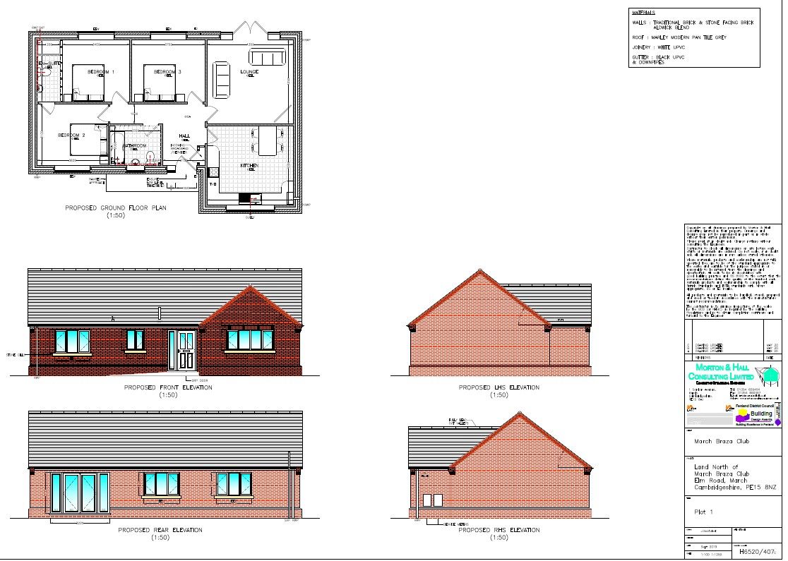 3 bed detached bungalow for sale in Elm Road, March PE15 - Zoopla