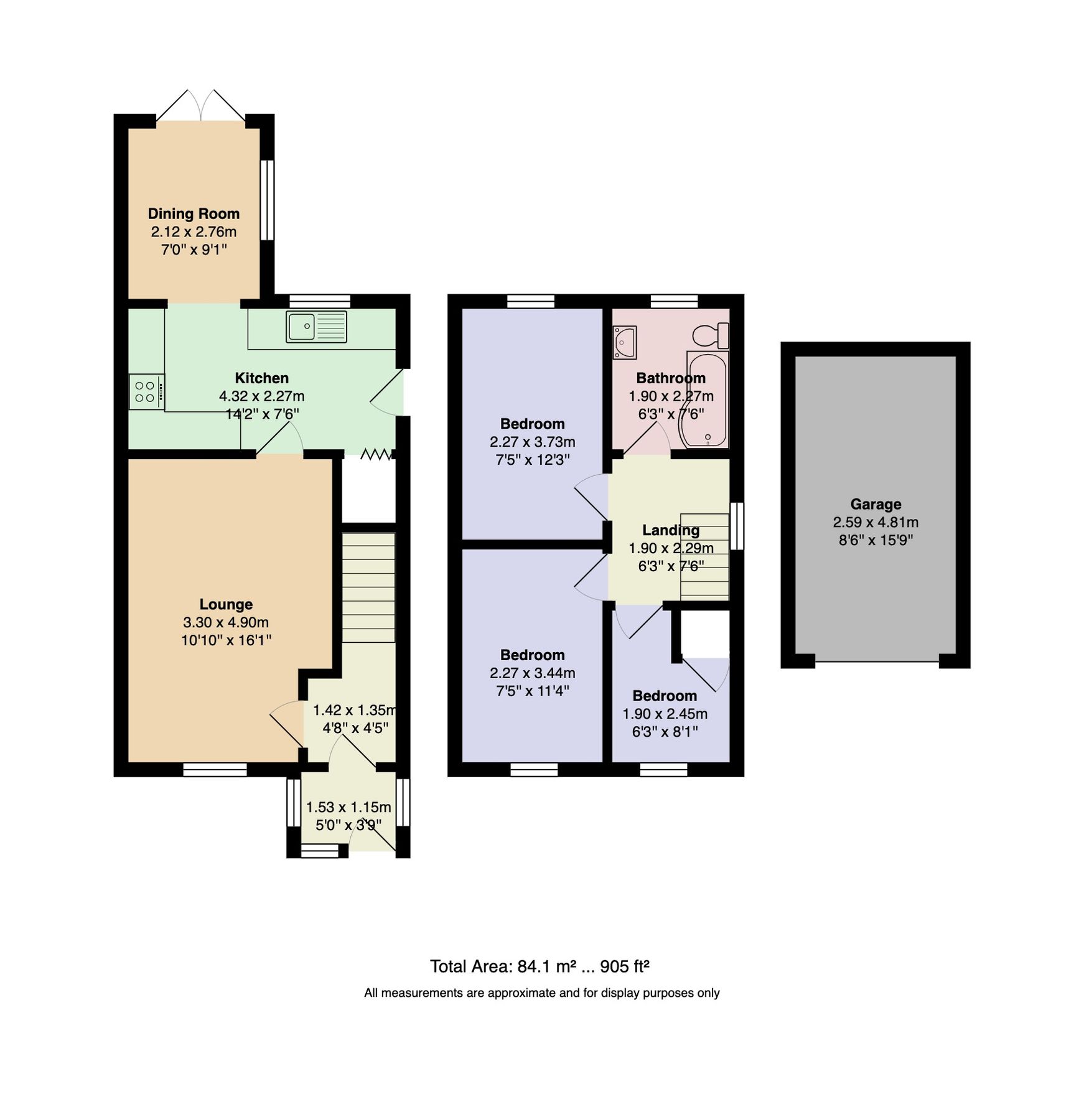 3 bed semi-detached house for sale in Fairless Road, Eccles, Manchester ...