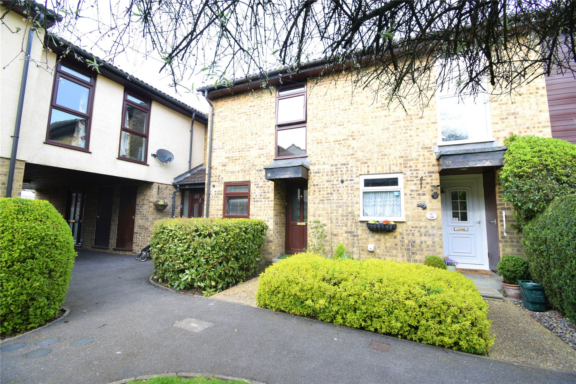 2 bed terraced house to rent in Wellesley Close, Ash Vale, Aldershot ...