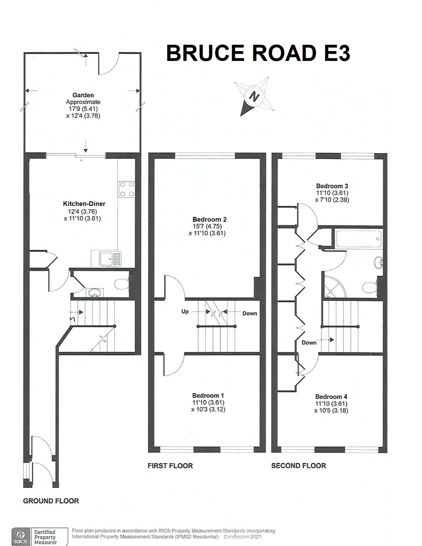 4 bed end terrace house to rent in Bruce Road, London E3 - Zoopla