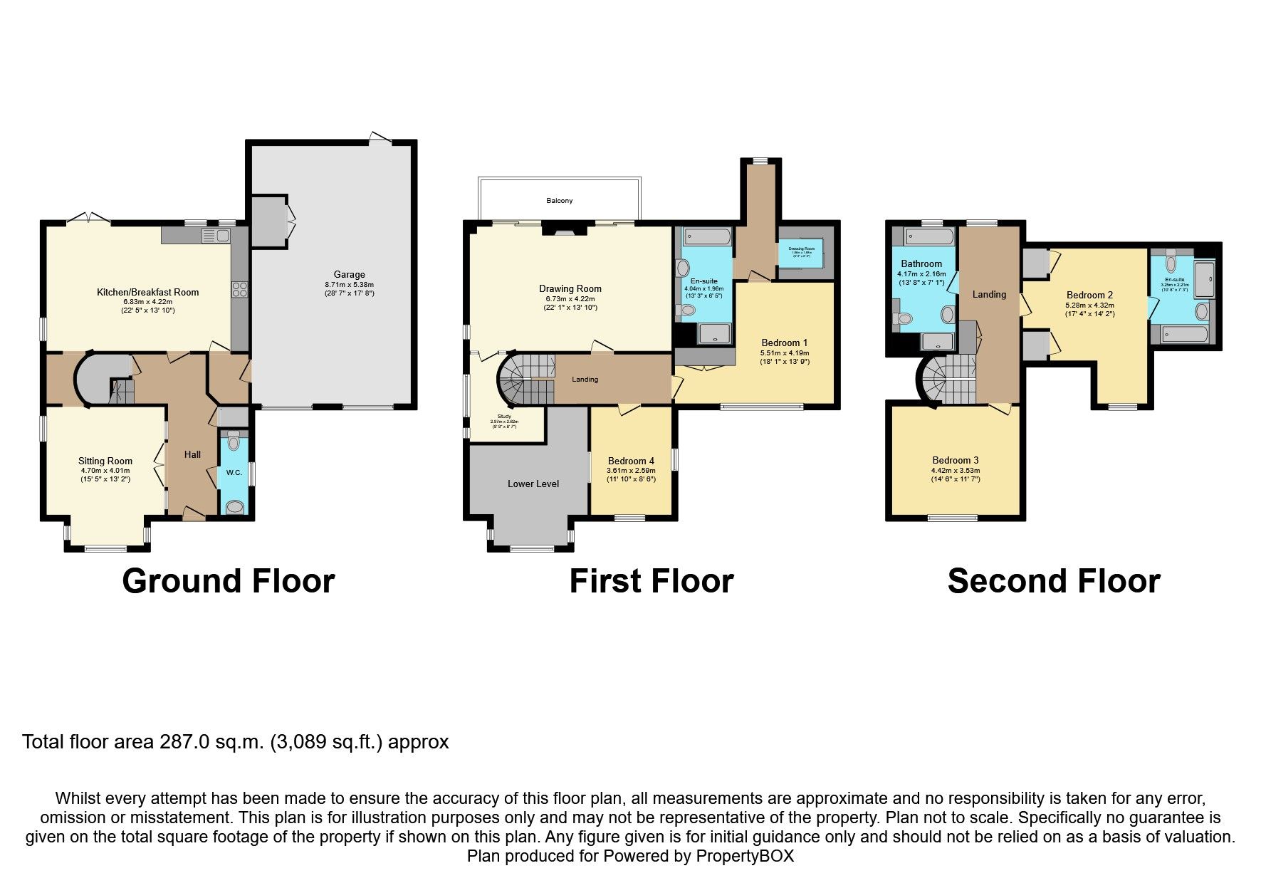 4 bed semi-detached house for sale in Beachamwell Drive, Kings Hill ...
