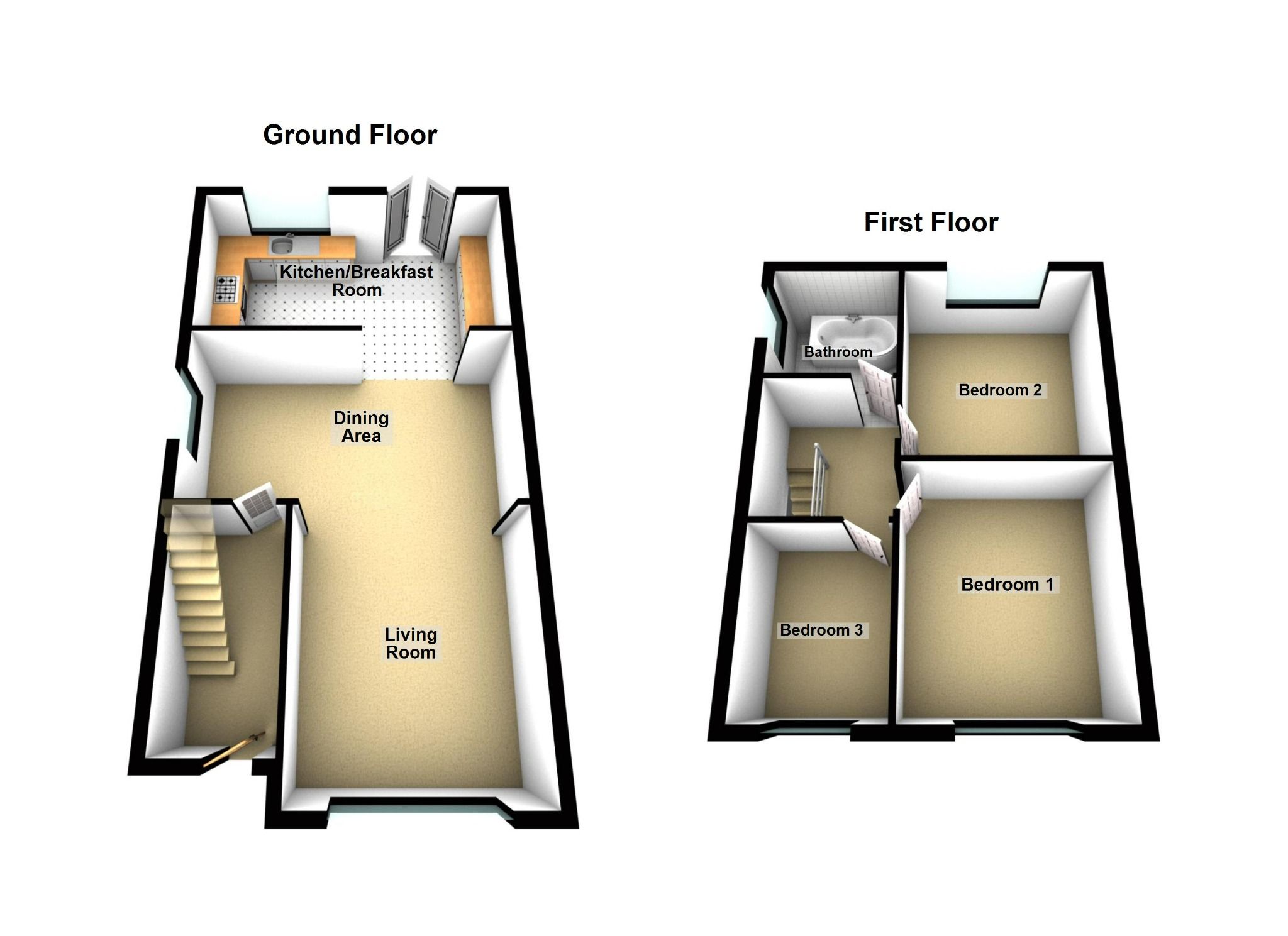 3 bed semi-detached house for sale in Clockhouse Lane, Collier Row ...