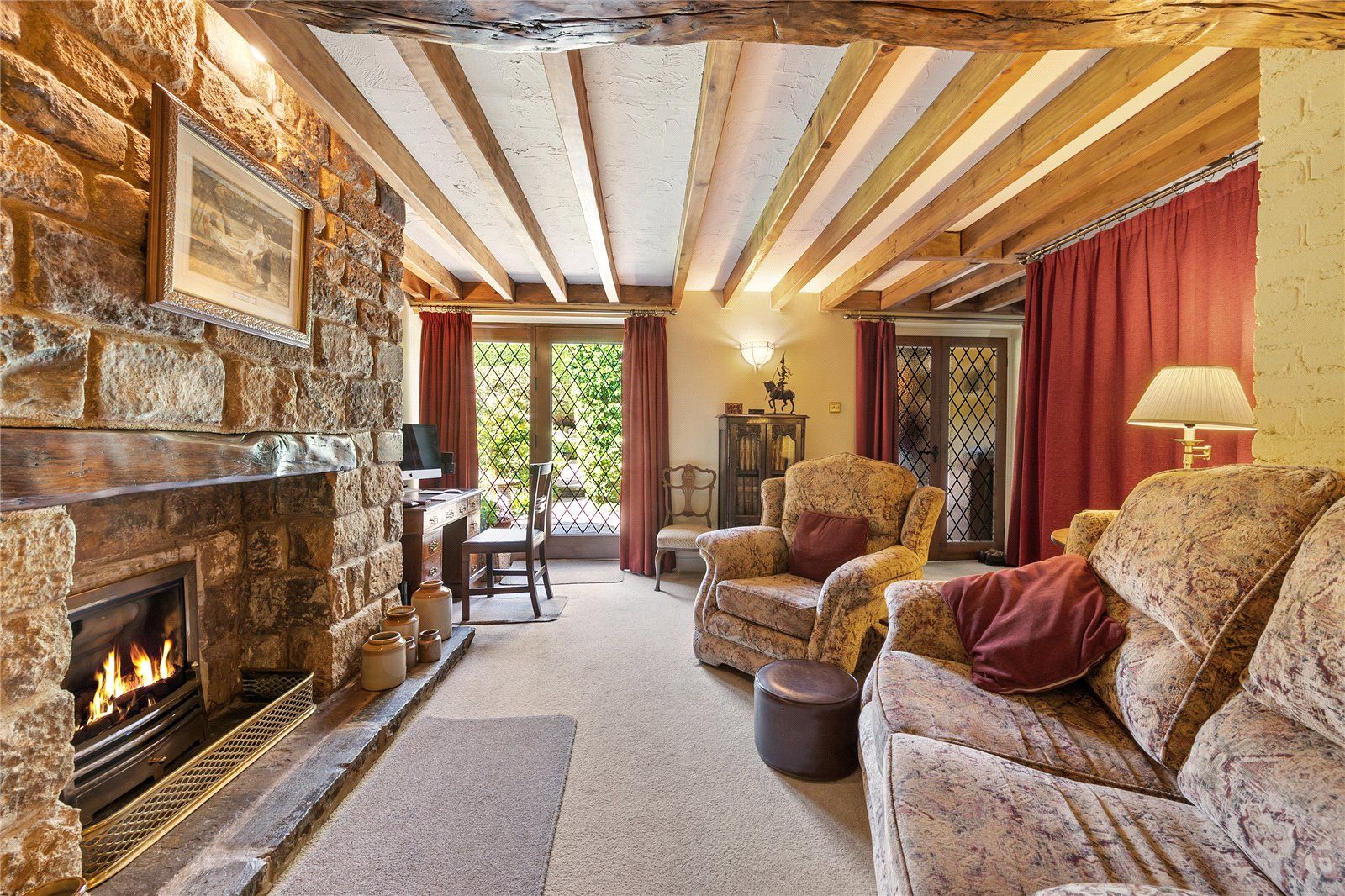 4 bed link-detached house for sale in The Stables, Weetwood Lane Farm ...