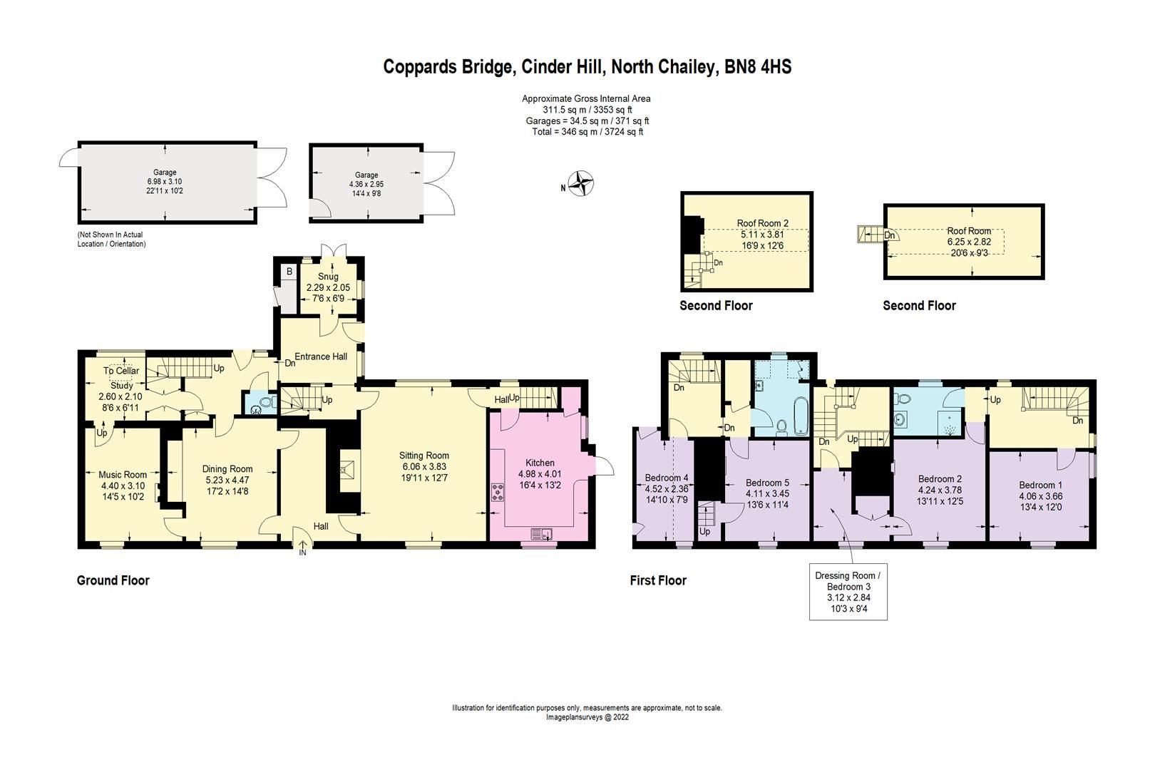 5 bed detached house for sale in Cinder Hill, North Chailey, Lewes BN8 ...