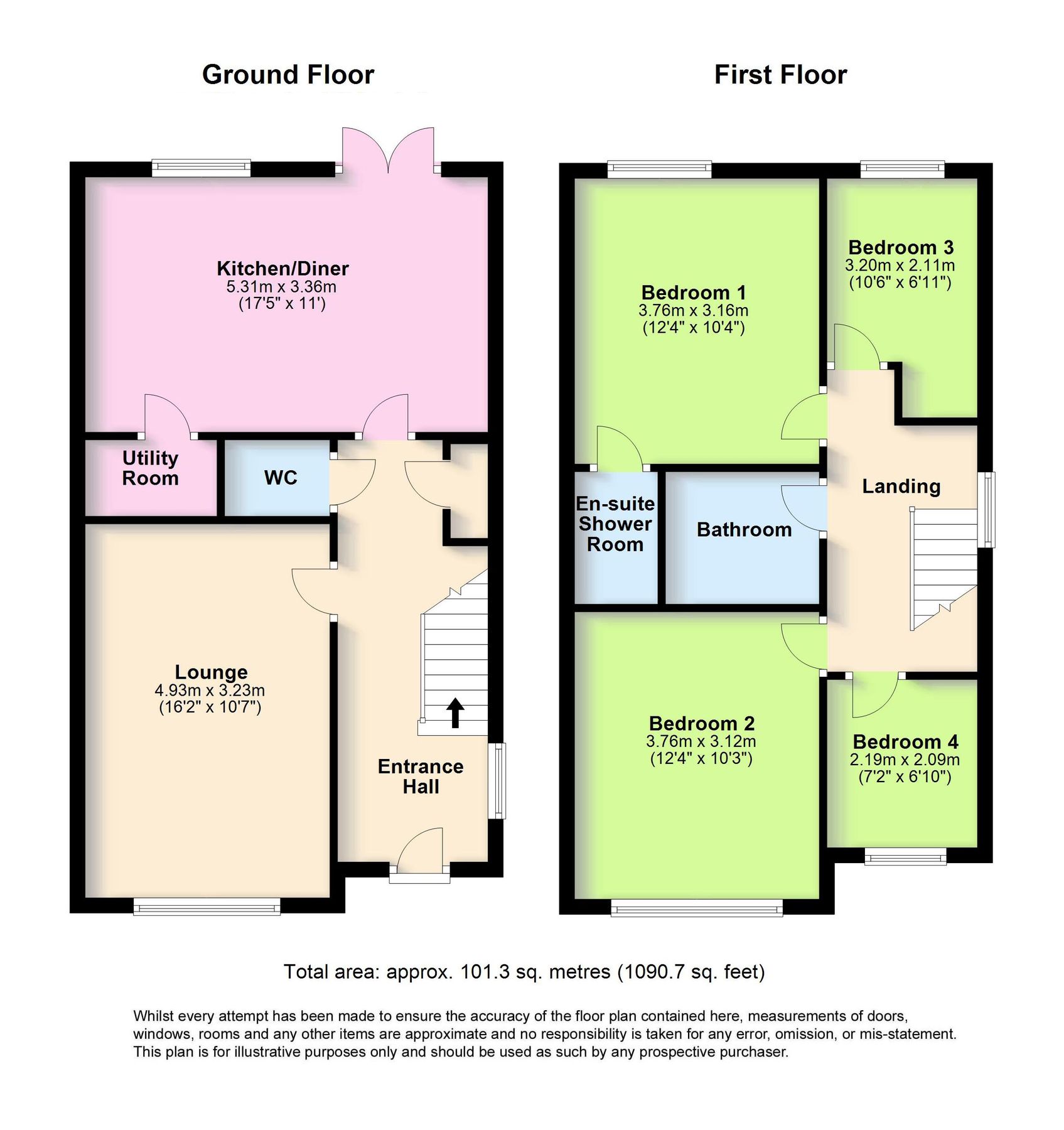 4 Bed Detached House For Sale In Gladiolus Grove Worthing West Sussex