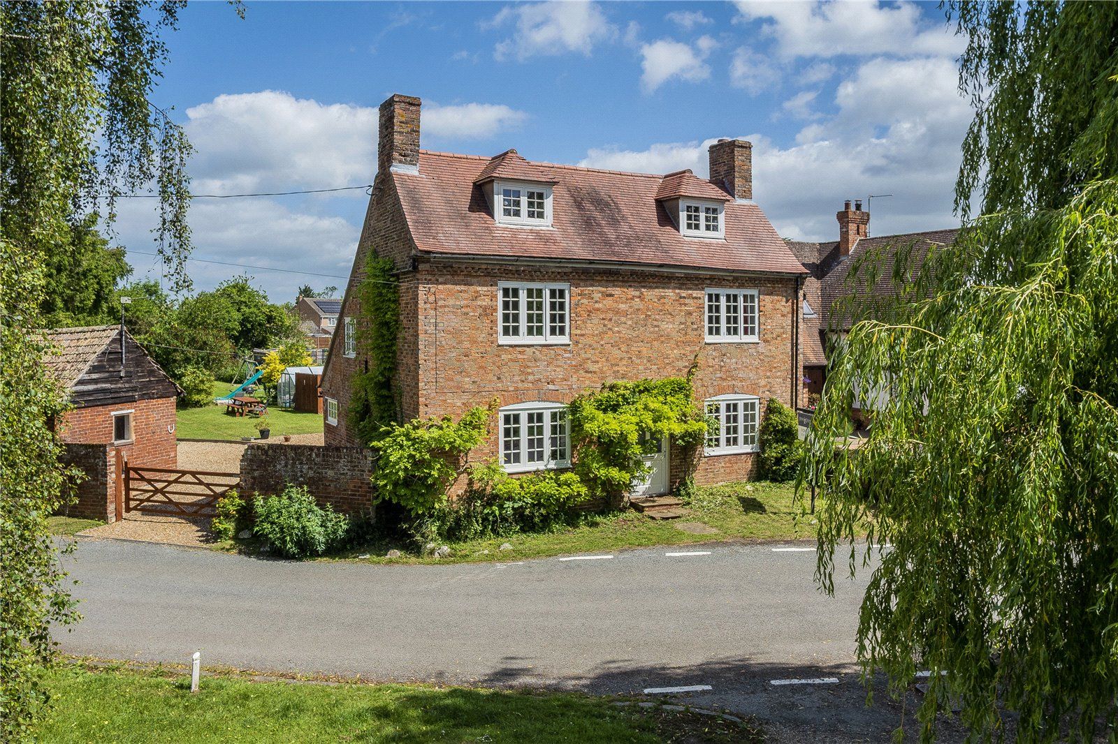 5 bed detached house for sale in Church Road, Grafham, Huntingdon ...