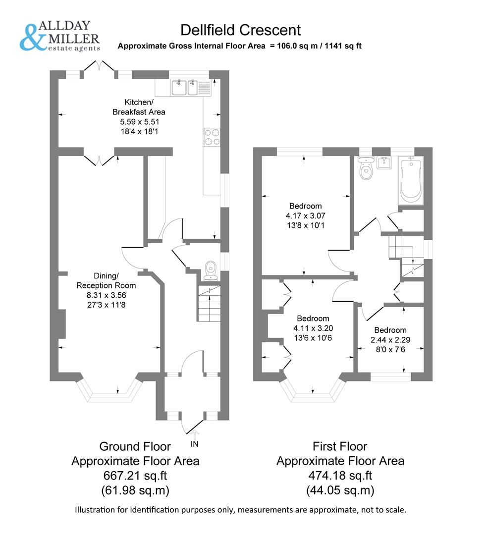 3 bed semi-detached house for sale in Dellfield Crescent, Cowley, Uxbridge UB8 - Zoopla