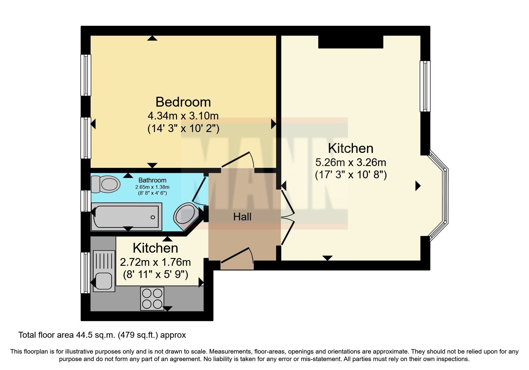 1 bed flat to rent in Silverdale Thorpe Close, London SE26 - Zoopla