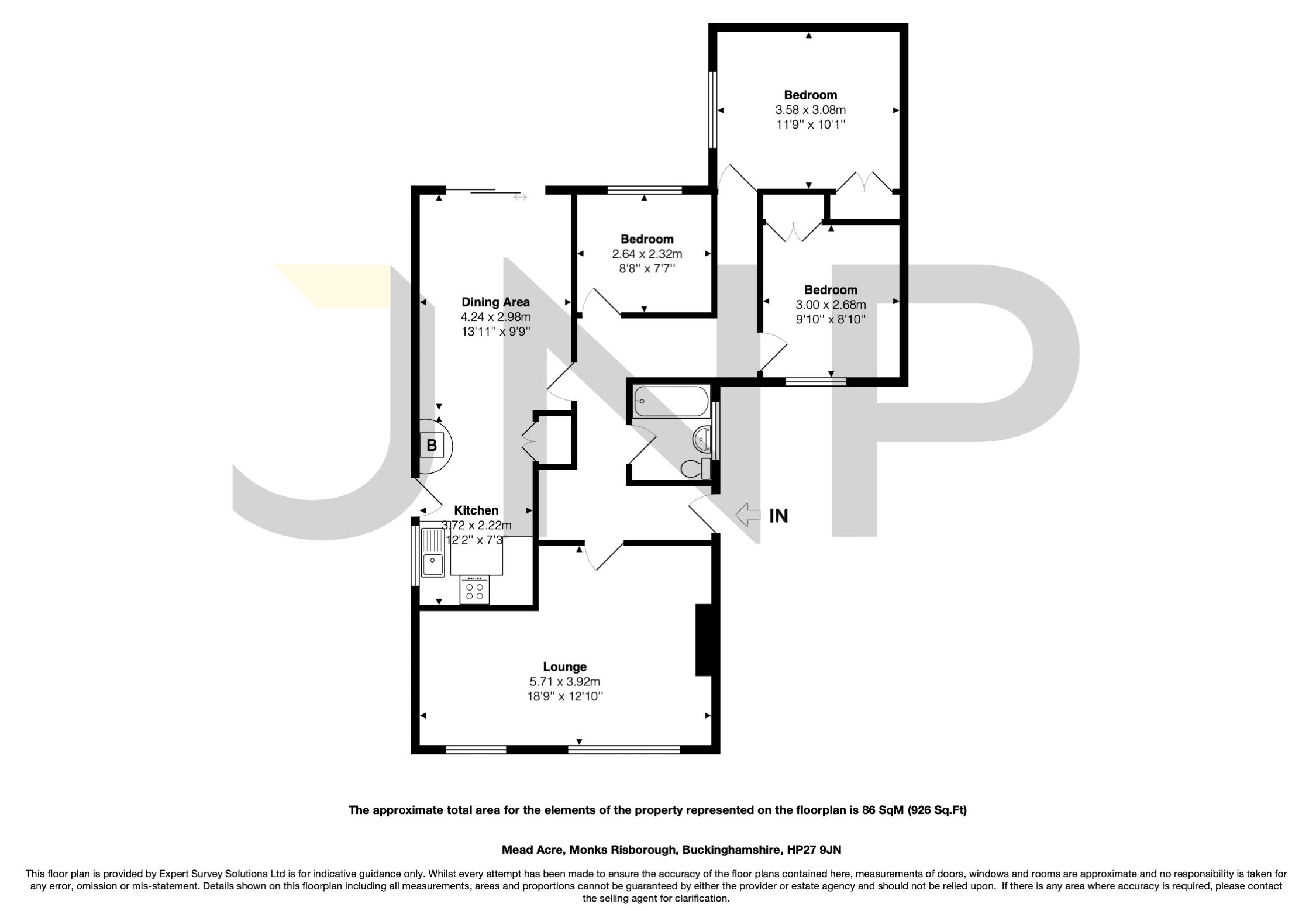3 bed bungalow for sale in Mead Acre, Monks Risborough, Princes ...