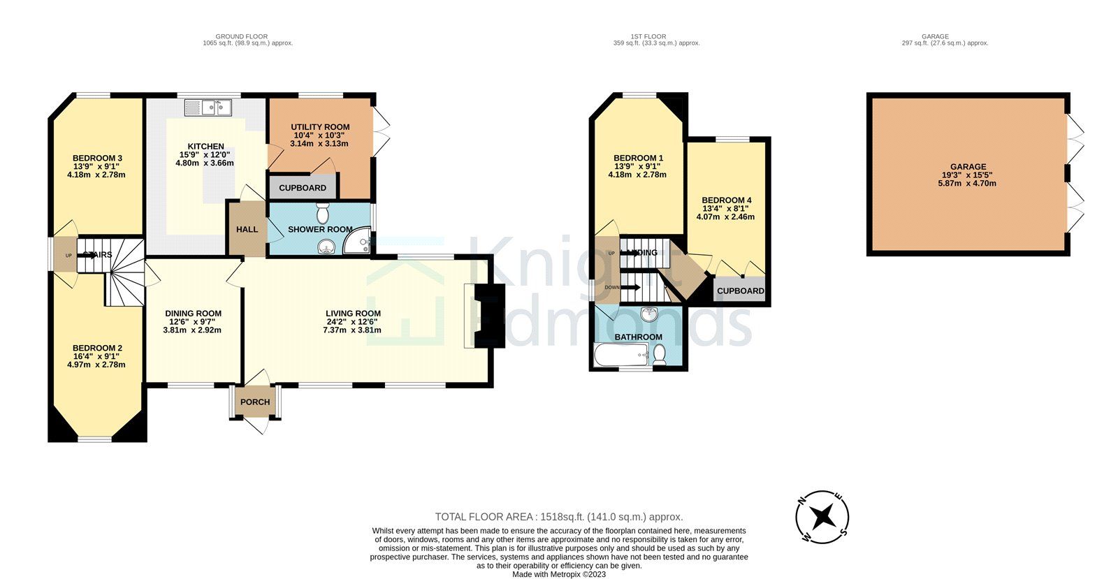 4 bed detached house for sale in Upper Barnhill, Hunton, Maidstone ...