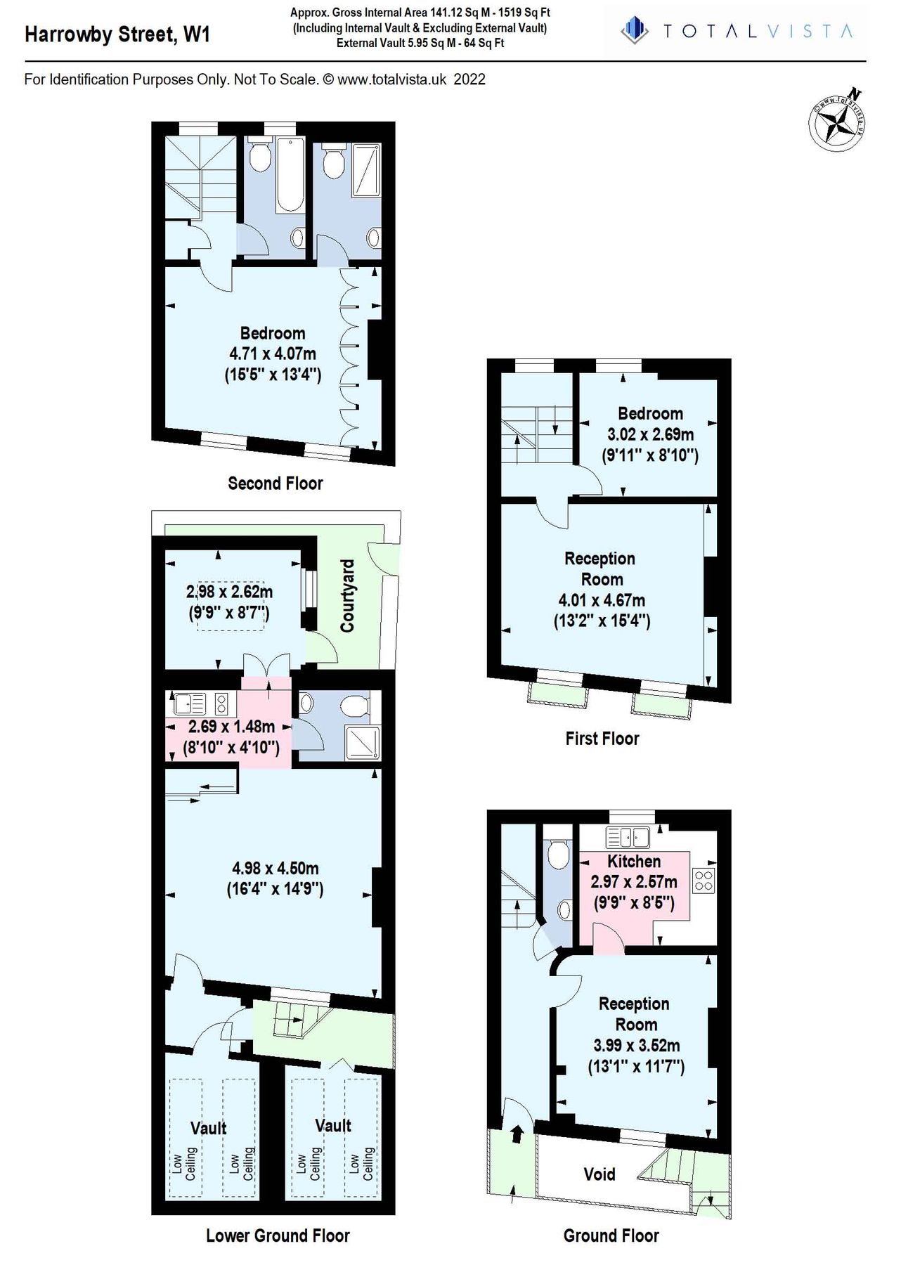 4 bed terraced house for sale in Harrowby Street, Marylebone W1H - Zoopla