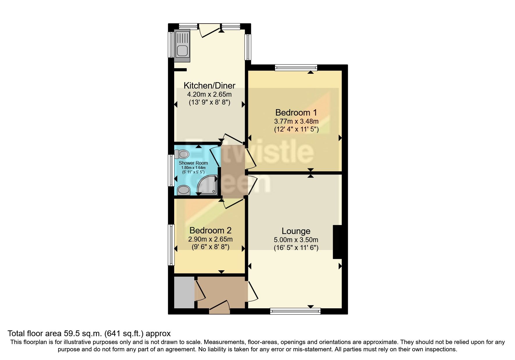 2 bed bungalow for sale in Manley Crescent, Westhoughton, Bolton BL5 ...