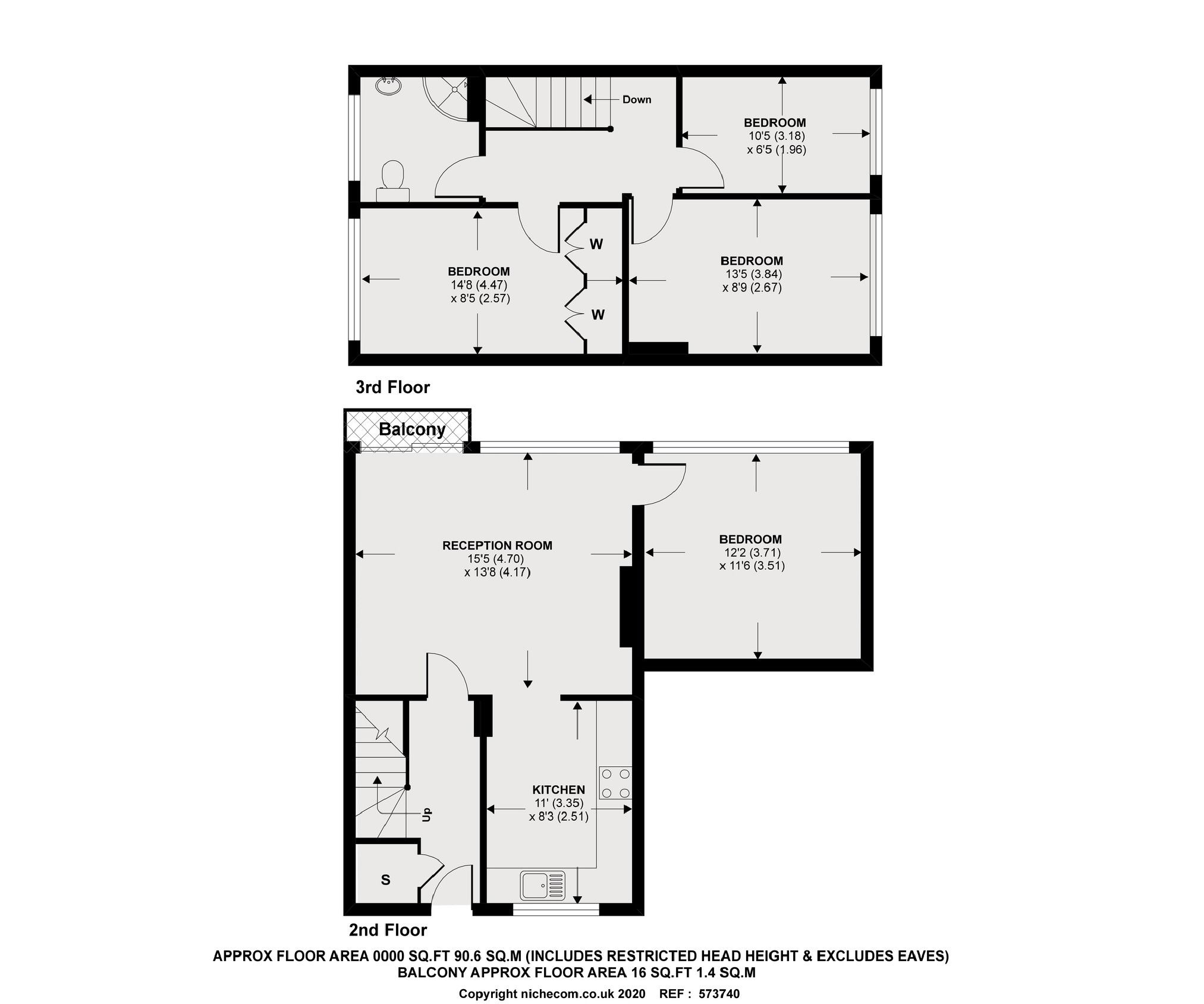 3 bed flat to rent in Montrell Road, London SW2 - Zoopla