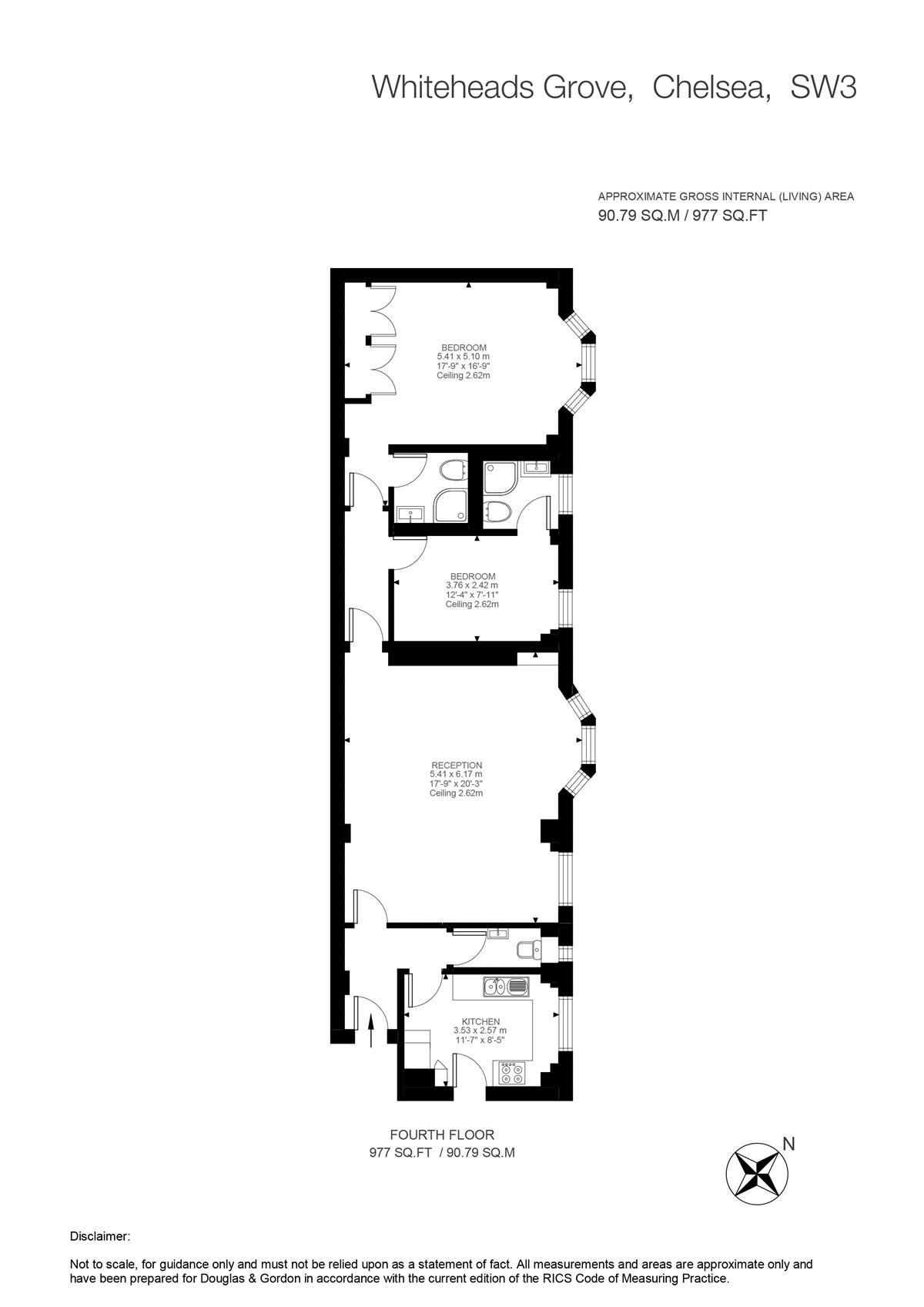 2 bed flat for sale in Whiteheads Grove, London SW3 - Zoopla