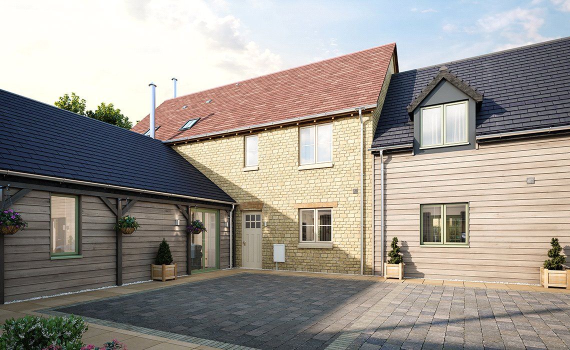 New home, 4 bed terraced house for sale in Southfields, Weston-On-The ...