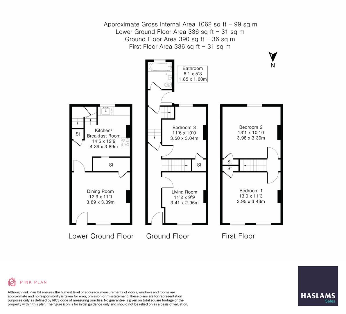 3 bed terraced house for sale in Addington Road, Reading RG1 - Zoopla