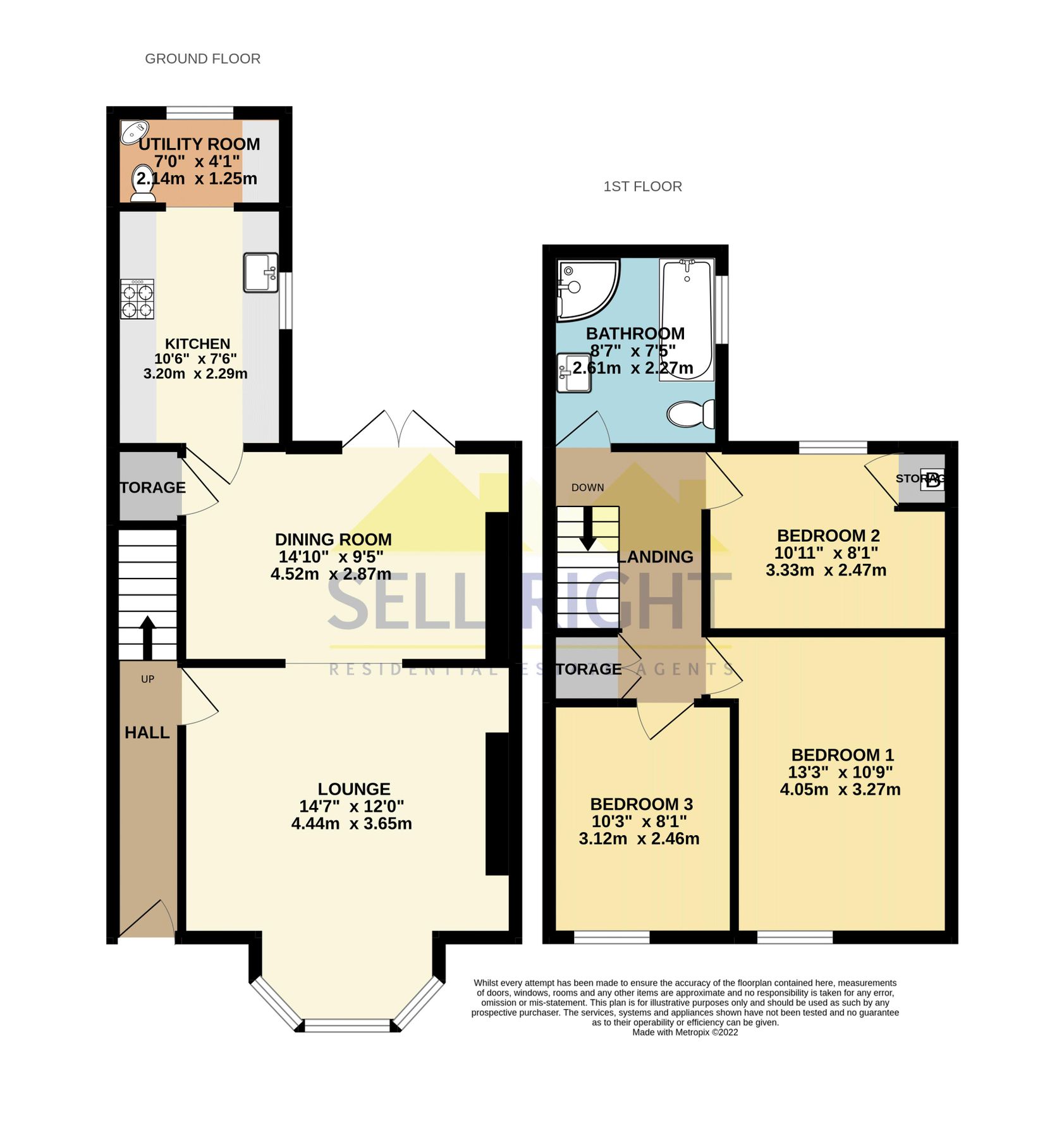 3 bed terraced house for sale in Brynderwen Road, Cilfynydd, Pontypridd ...