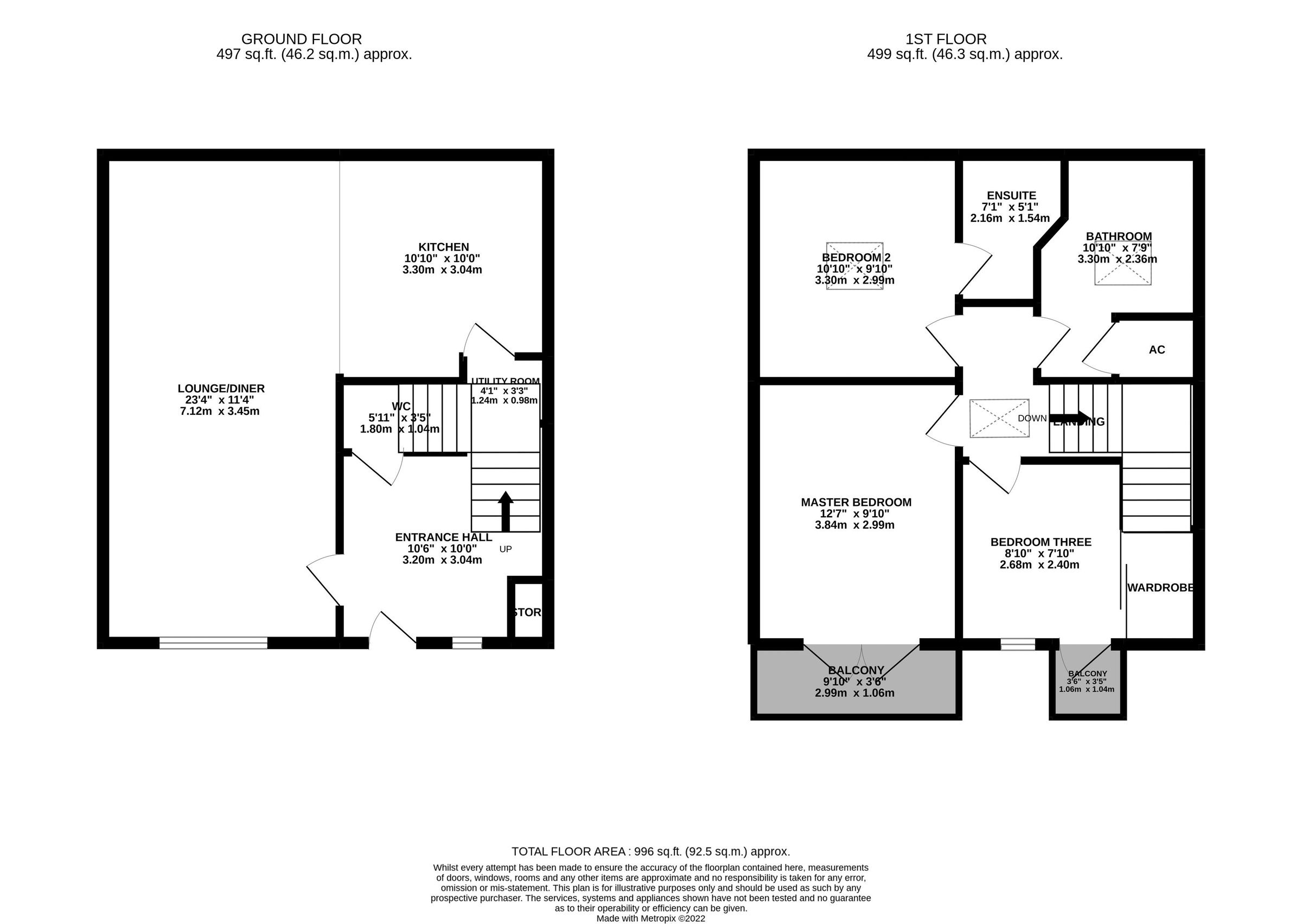 3 bed terraced house for sale in Hatton Manor, Hatton, Cotes Heath ...