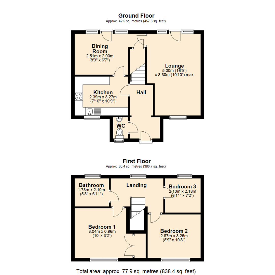 3 bed detached house for sale in Bryony Drive, Kingsnorth, Ashford TN23 ...