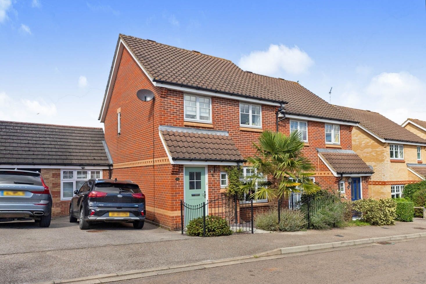 3 bed semi-detached house for sale in Great Innings North, Watton At ...