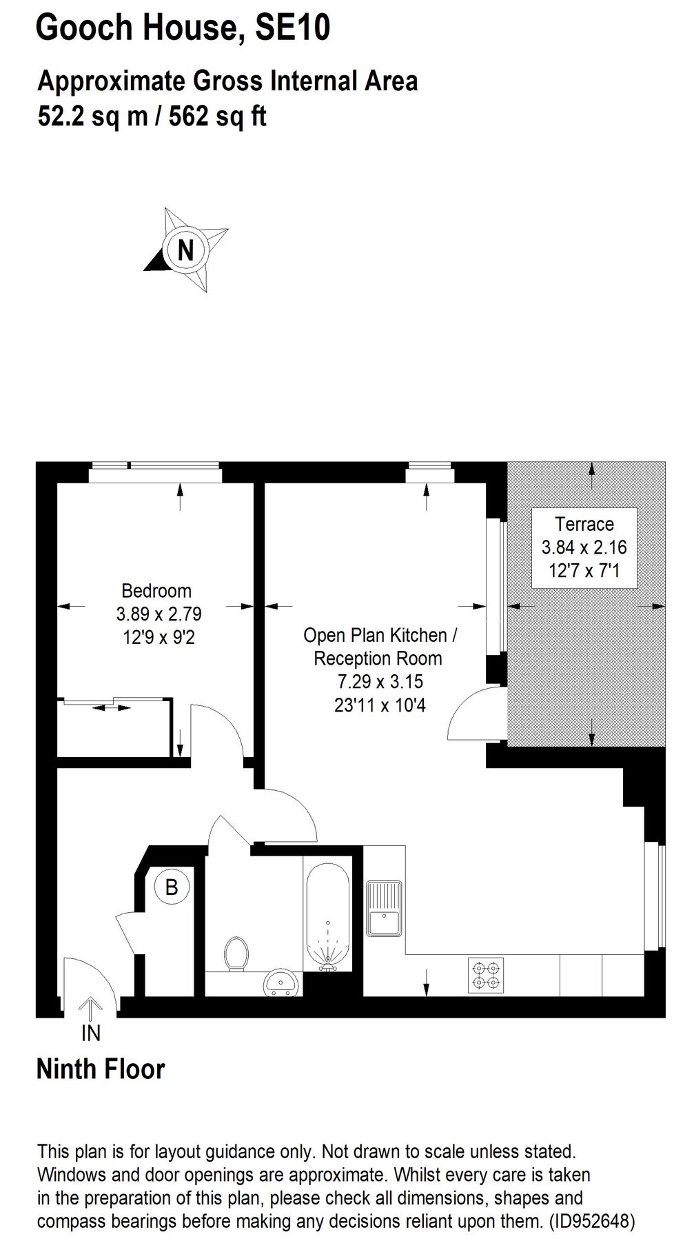 1 bed flat for sale in Telcon Way, London SE10 - Zoopla