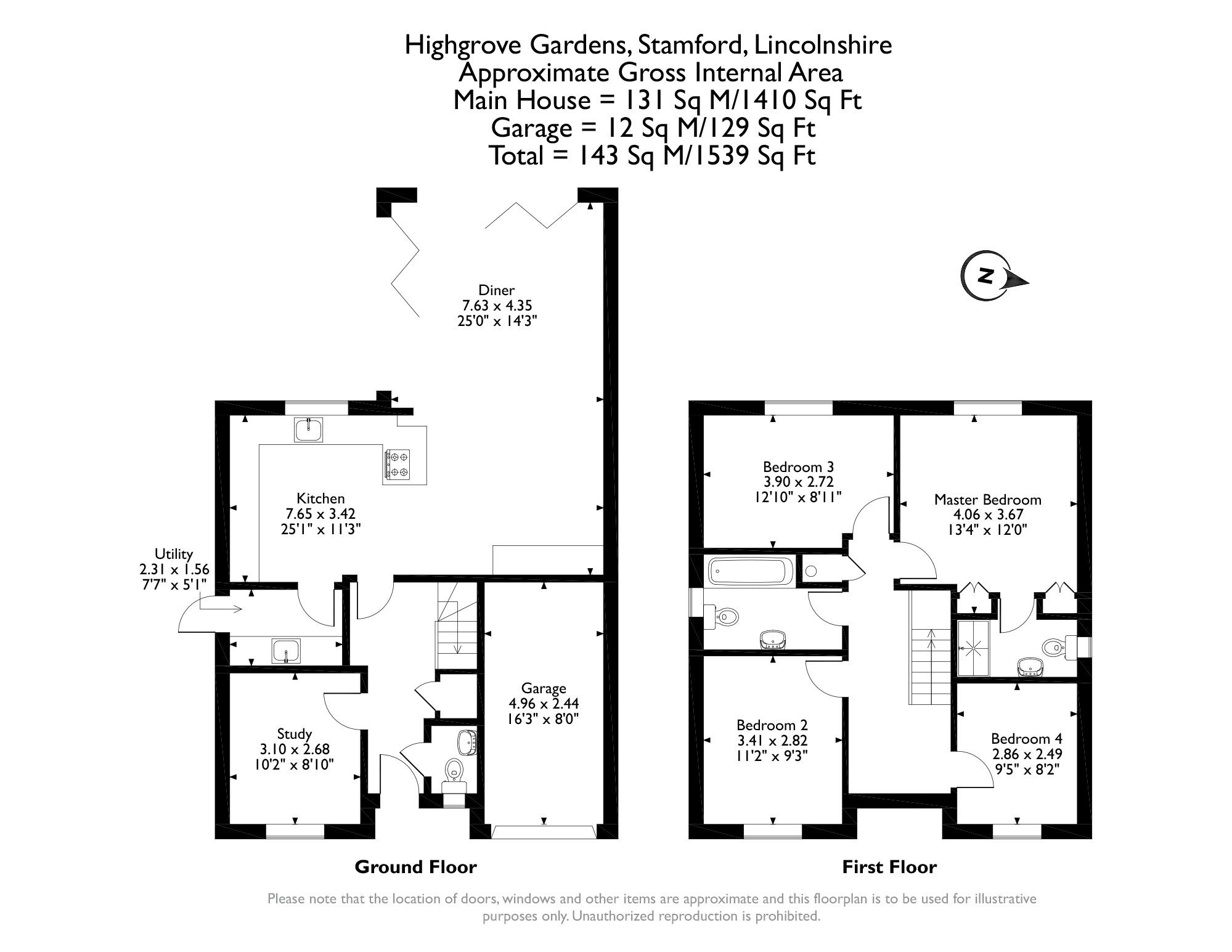 4 bed detached house for sale in Highgrove Gardens, Stamford PE9 - Zoopla
