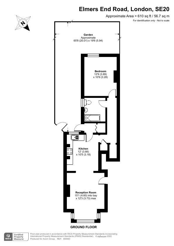 1 bed flat for sale in Elmers End Road, London SE20 - Zoopla