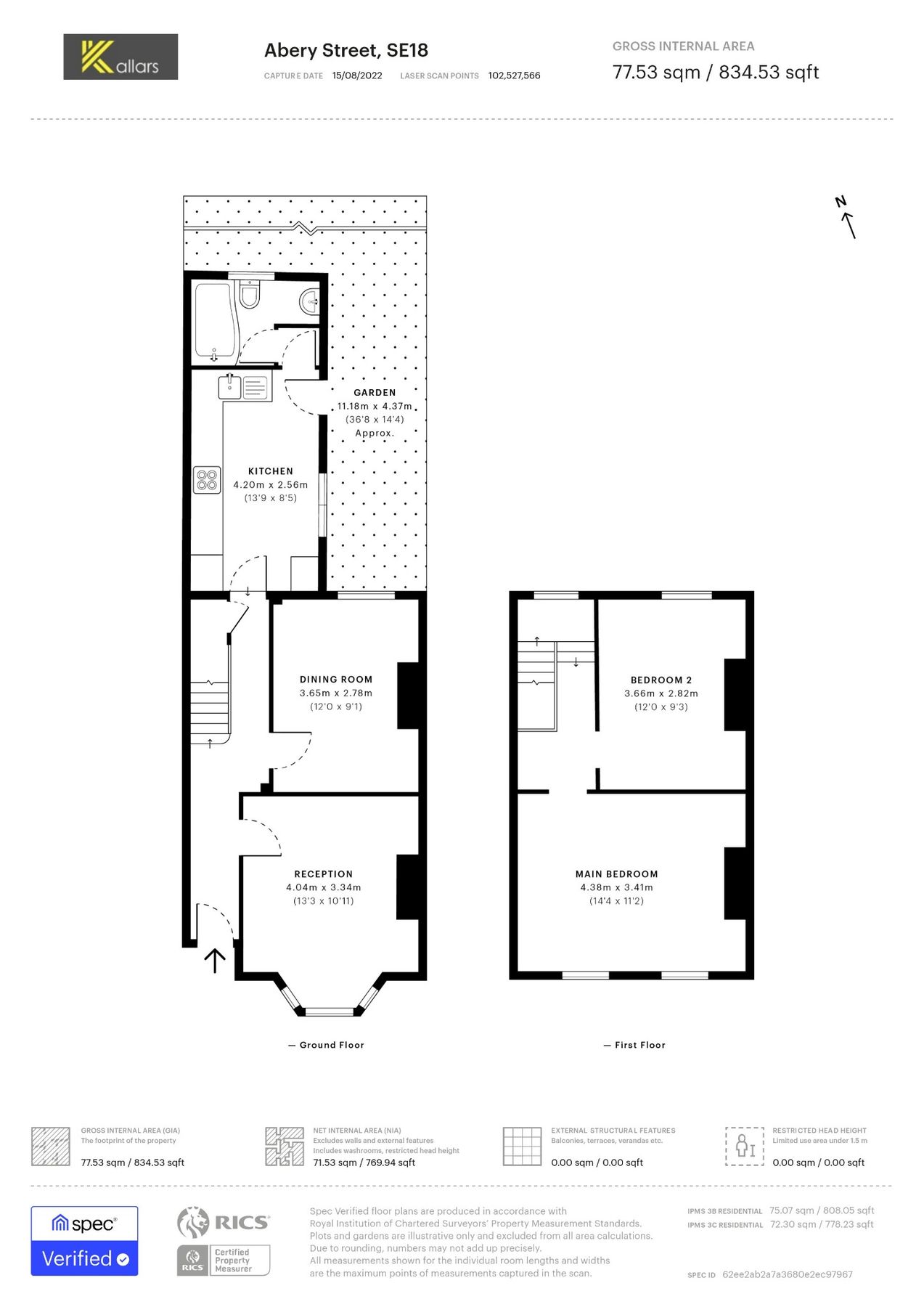2 bed terraced house to rent in Abery Street, London, Greater London ...