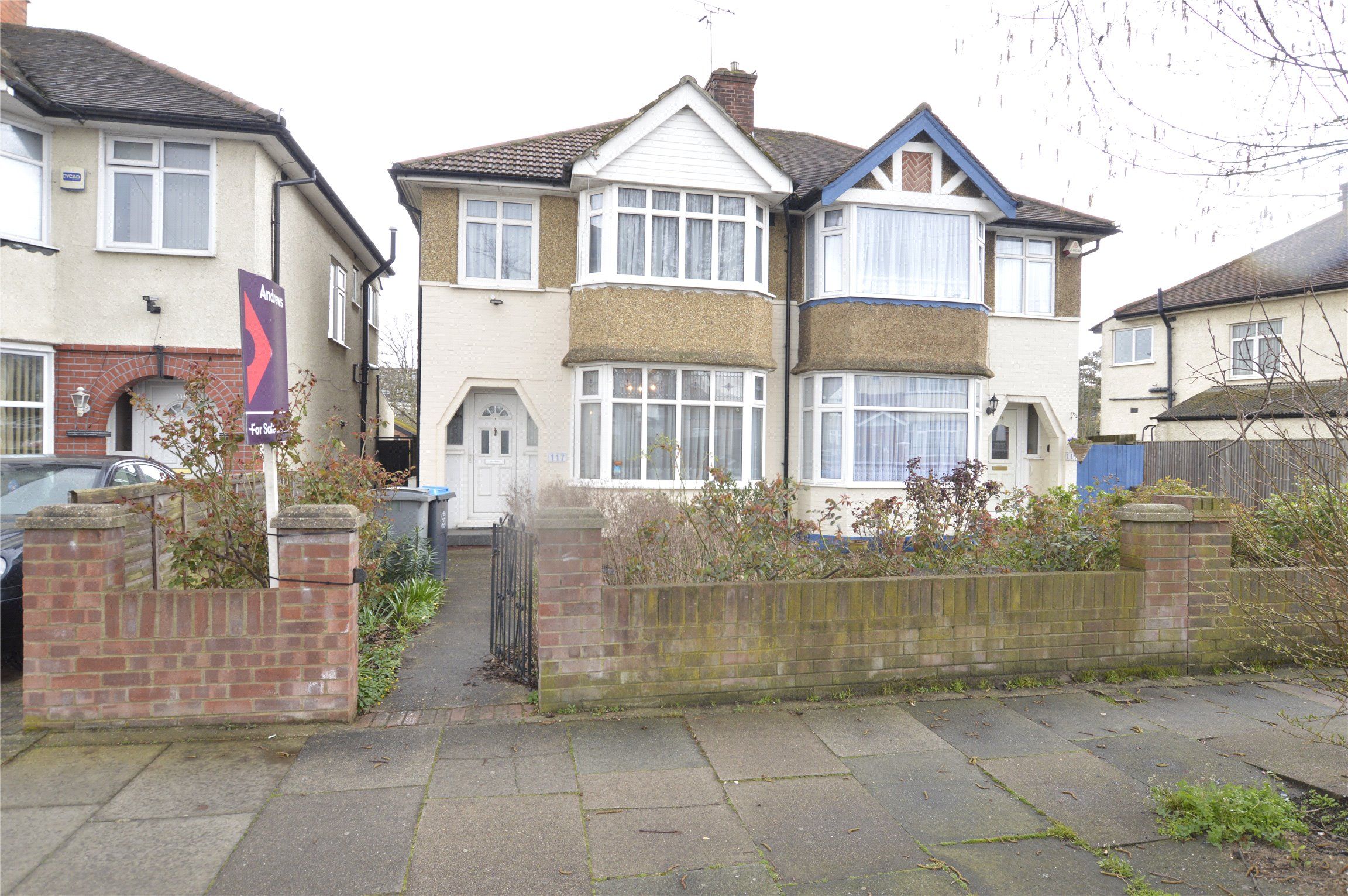 3 Bed Semi Detached House For Sale In Winchester Avenue Kingsbury Nw9