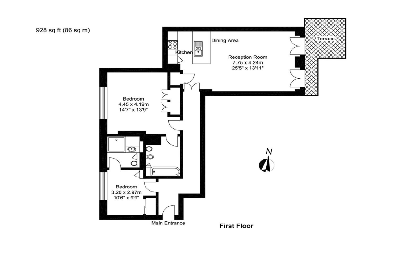 2 bed flat to rent in Cleveland Square, London W2 - Zoopla