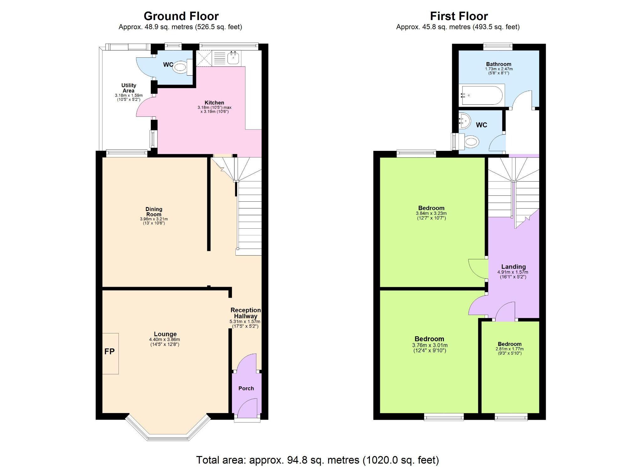 3 Bed Terraced House For Sale In Victoria Park Road Torquay Devon Tq1