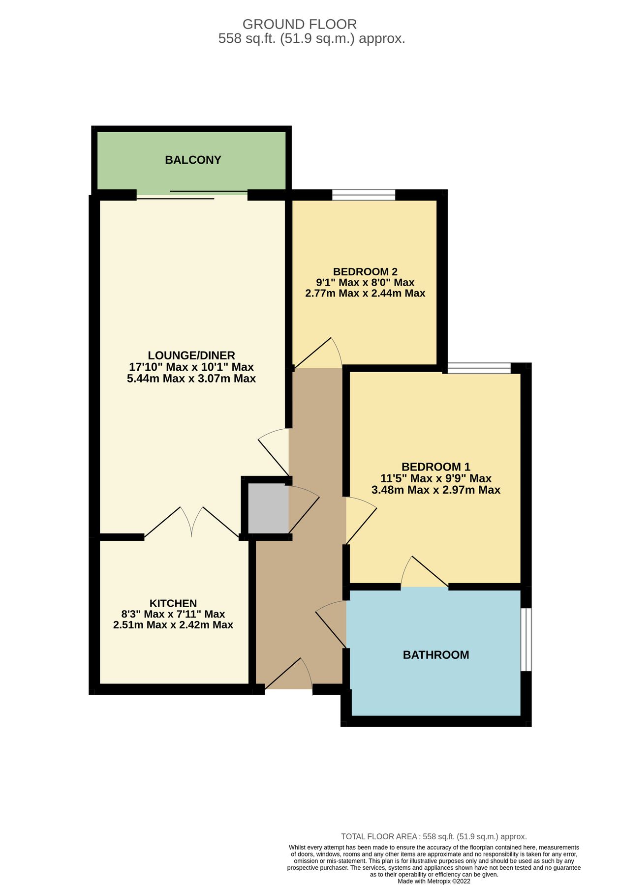 2 bed flat for sale in Midanbury Lane, Southampton SO18 - Zoopla
