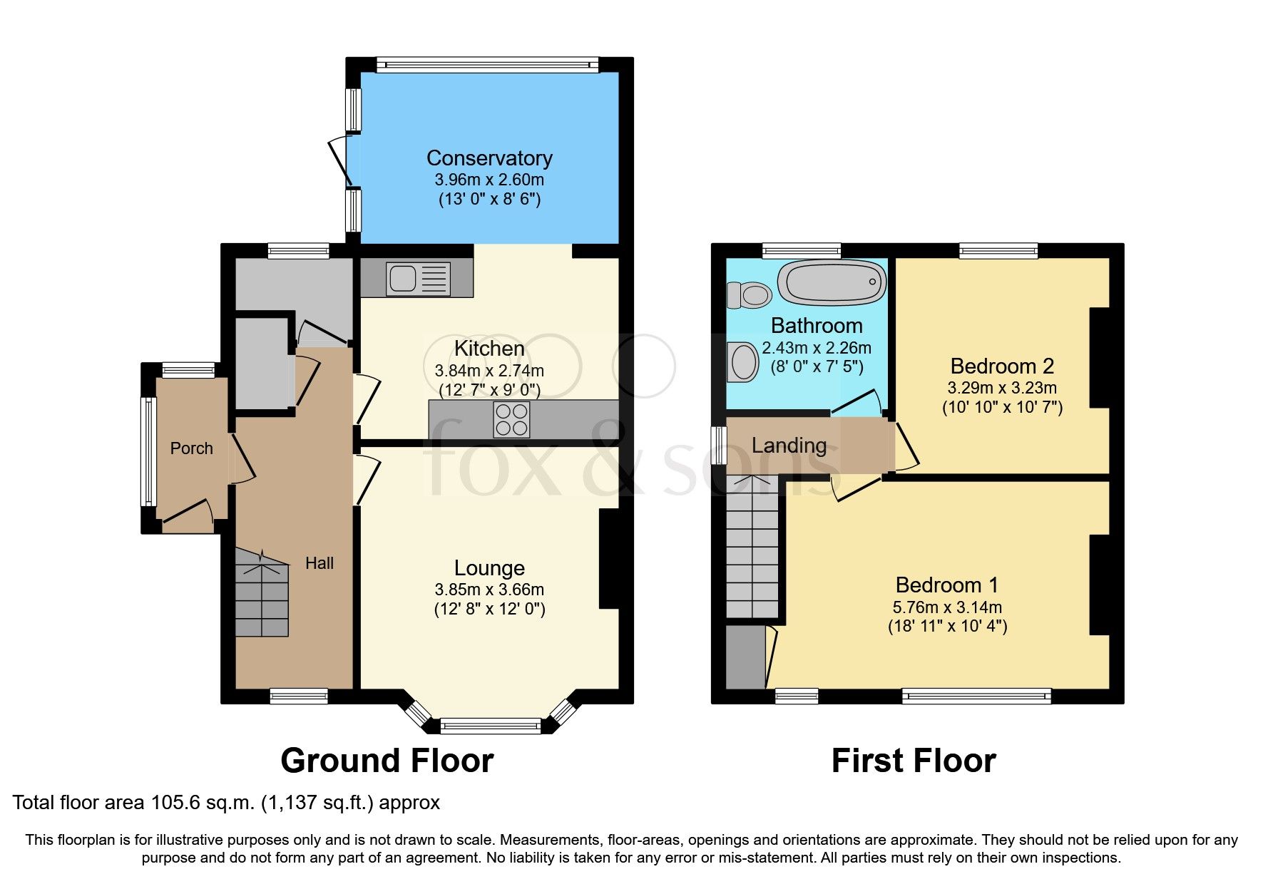 2 bed semi-detached house for sale in The Circus, Eastbourne BN23 - Zoopla