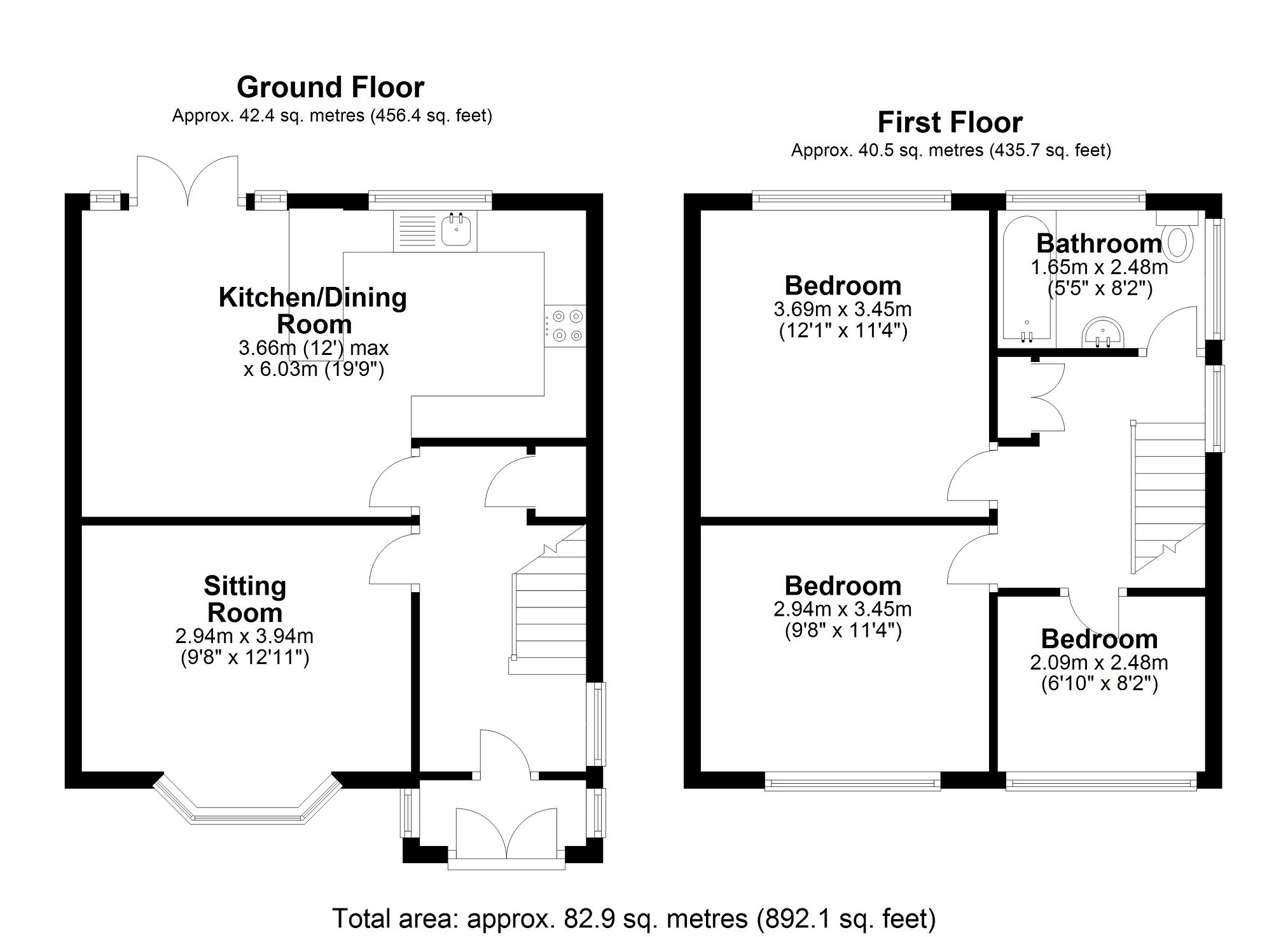 3 Bed Semi Detached House For Sale In Chestnut Drive Pennington Leigh