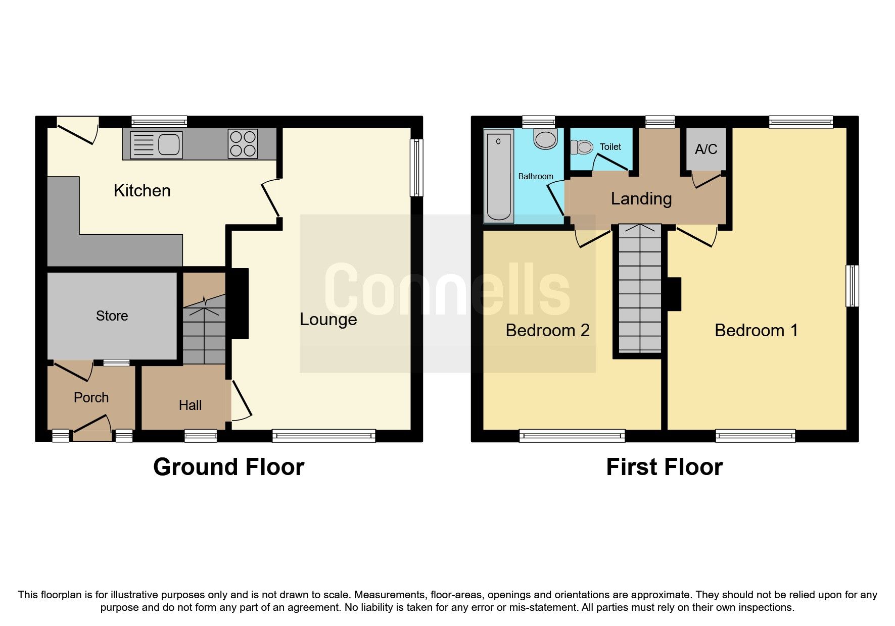 2 bed semi-detached house for sale in Maycroft, Letchworth Garden City ...