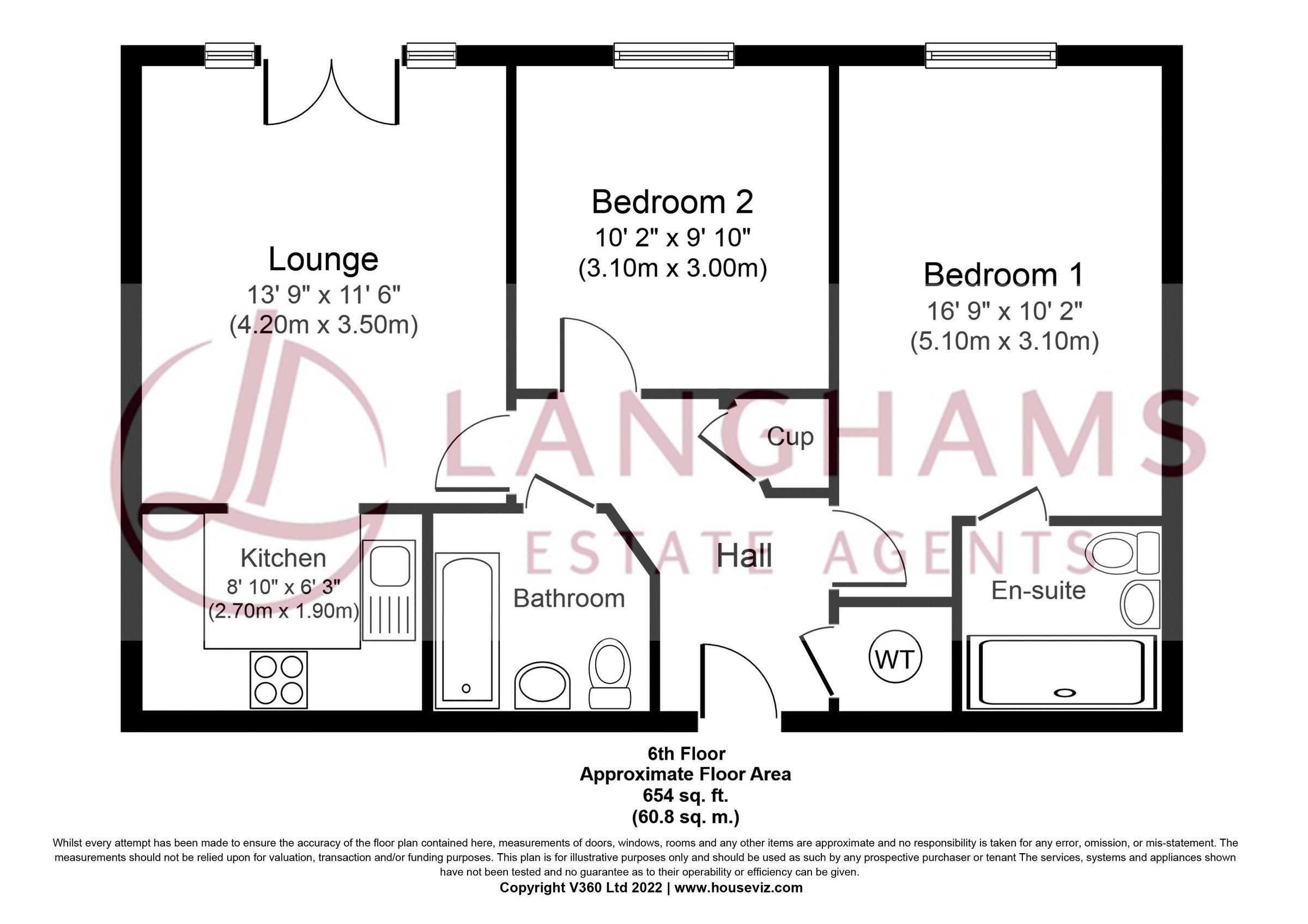 2 bed flat for sale in Aspects Court, Slough SL1 - Zoopla