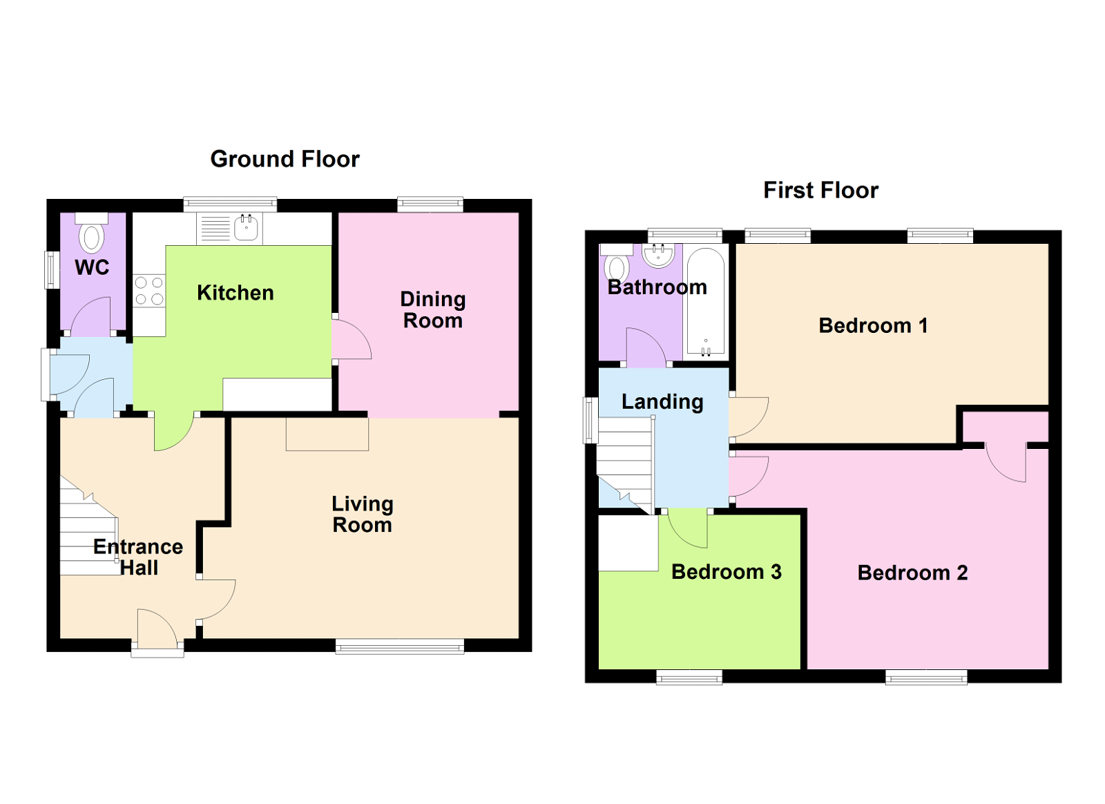 3 bed semi-detached house for sale in Moorland Close, Bittaford ...