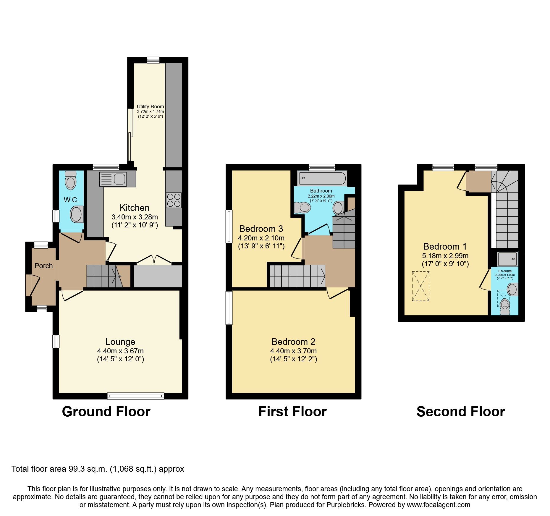 3 bed end terrace house for sale in Glebe View, Chelmsford CM2 - Zoopla