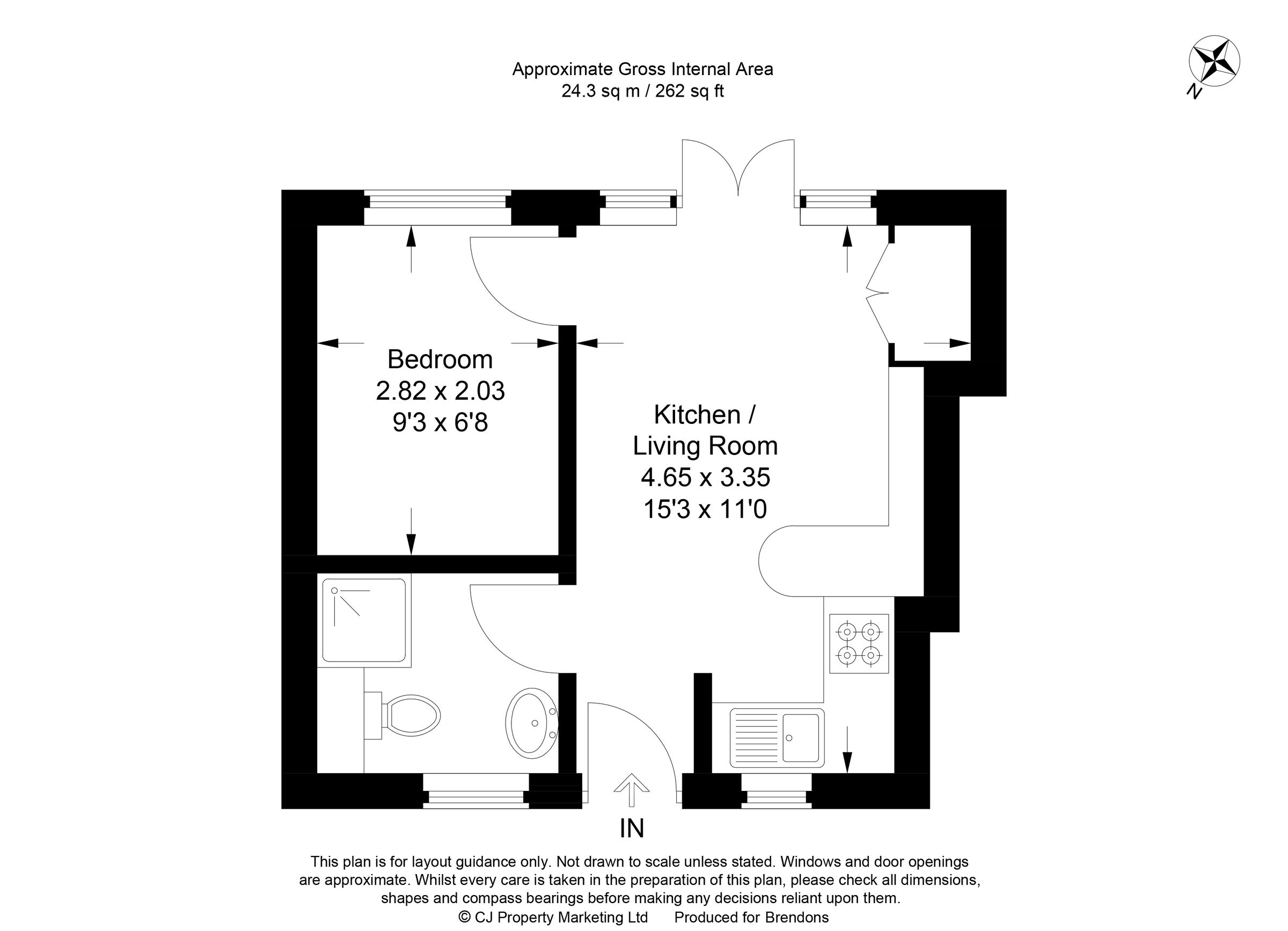 1 bed flat for sale in Holyoake Walk, London W5 - Zoopla