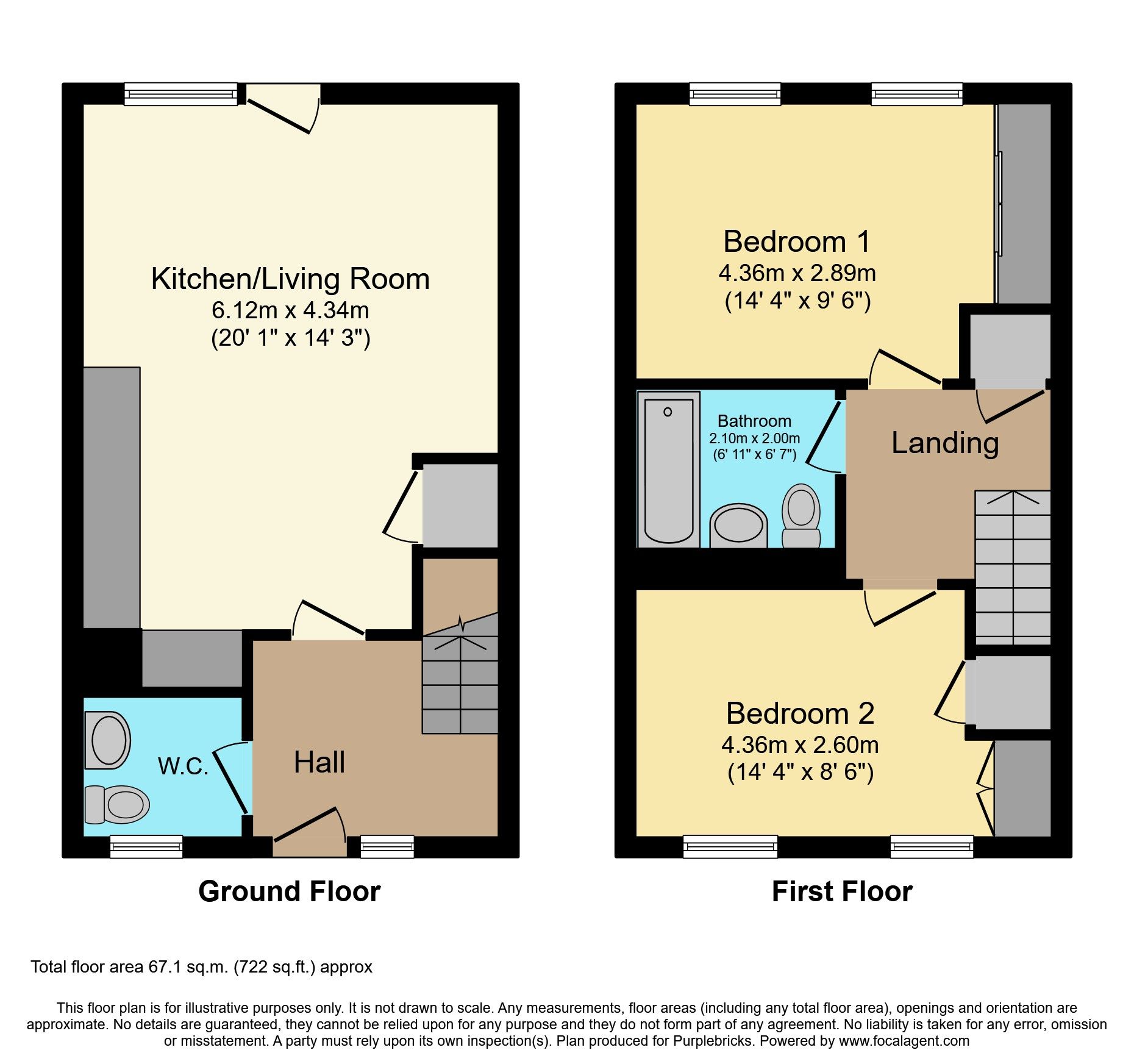 2 bed terraced house for sale in Inchgarvie Loan, Glasgow G5 - Zoopla