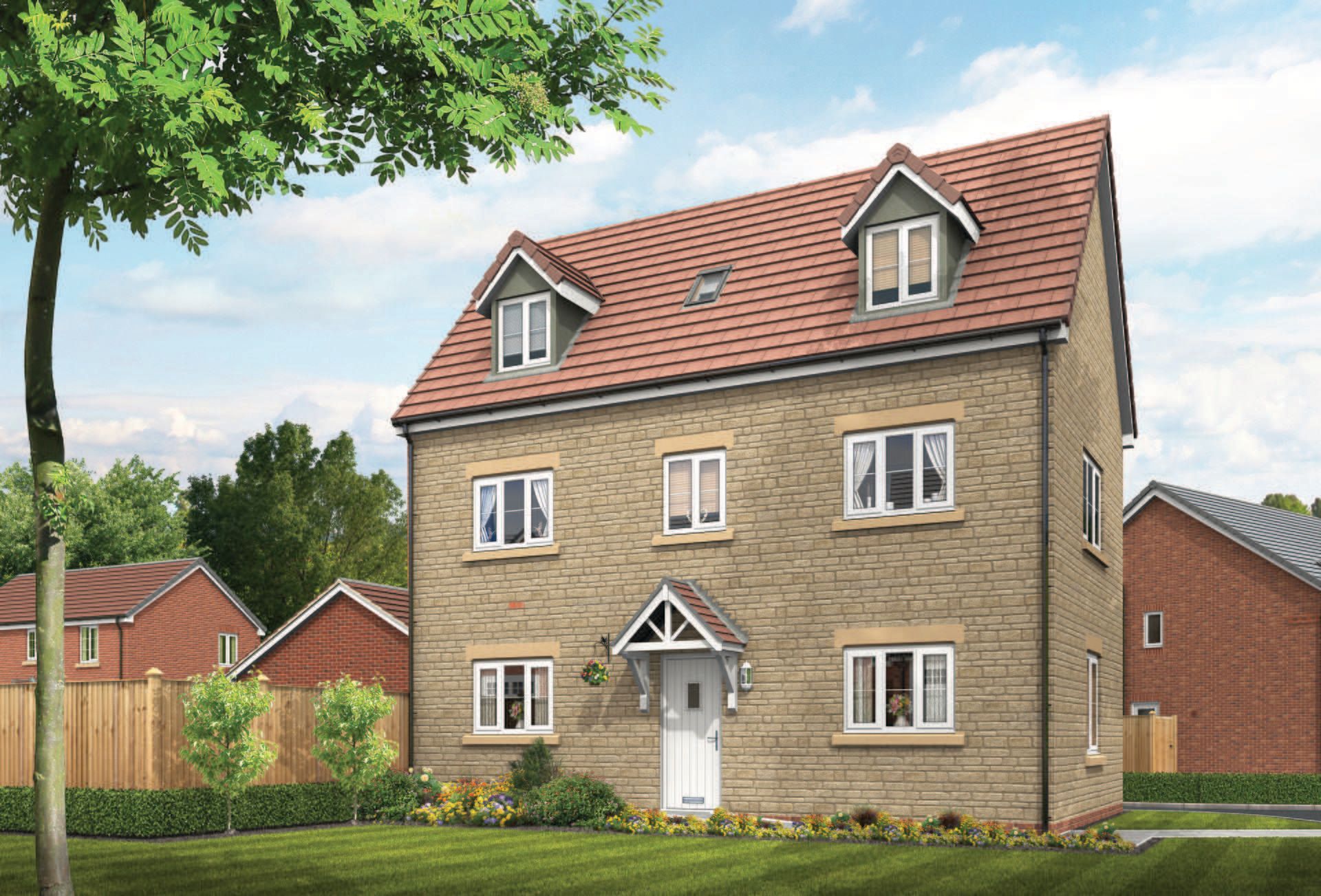 New home, 4 bed detached house for sale in The Winchester, Patterdown ...