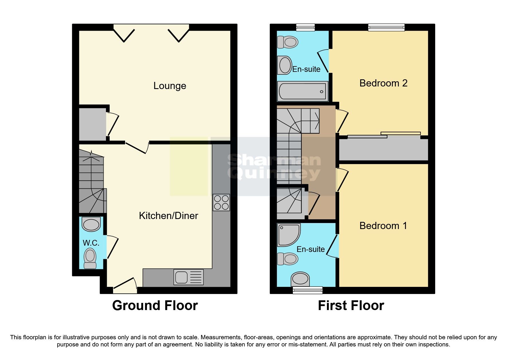 2 bed semi-detached house for sale in Spire View, Whittlesey ...
