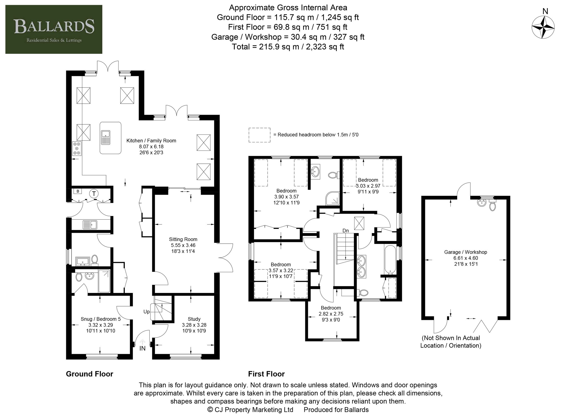 5 bed detached house for sale in Cane End, Reading, Oxfordshire RG4 ...