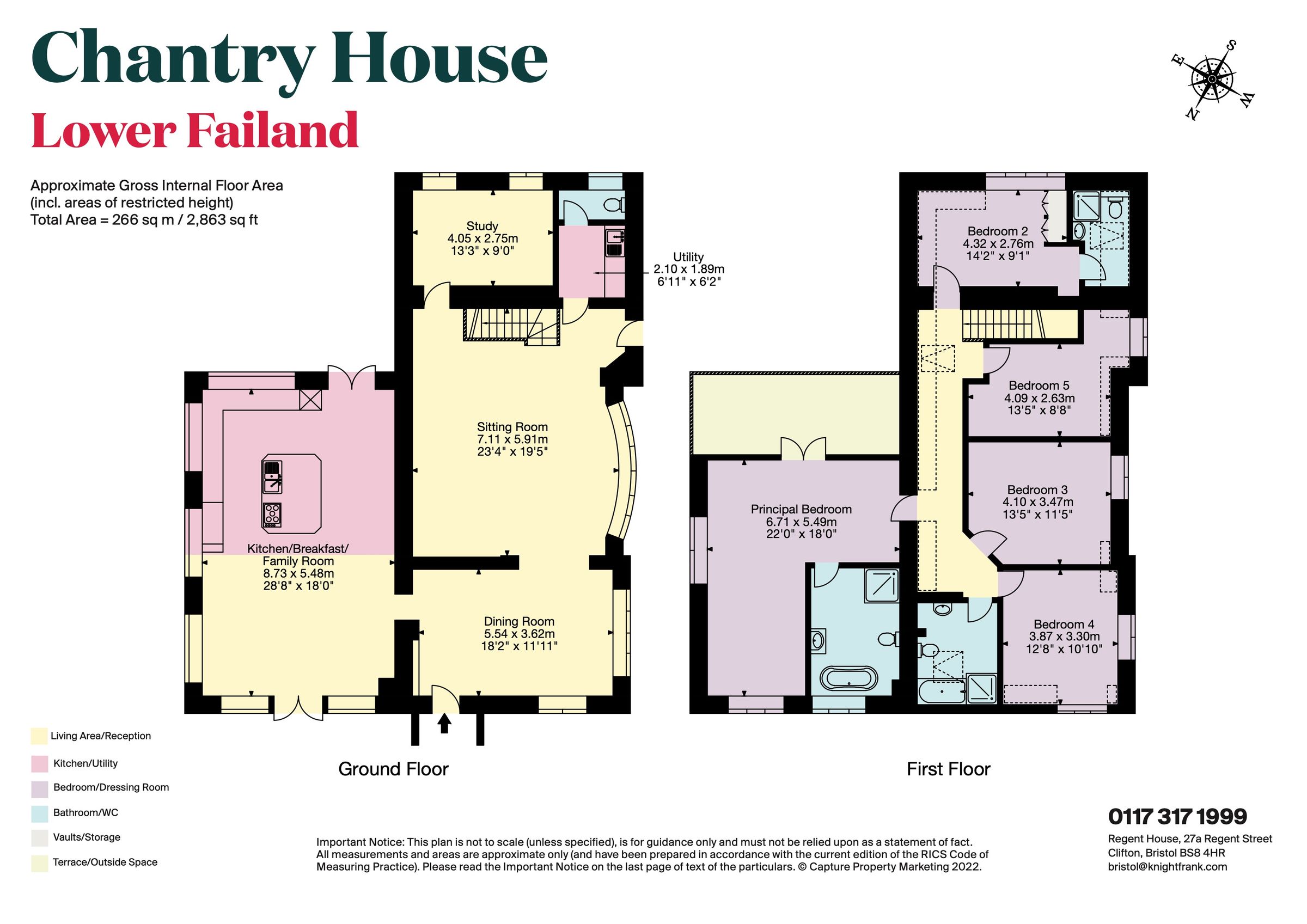 5 bed detached house for sale in Sandy Lane, Lower Failand, Bristol BS8 ...