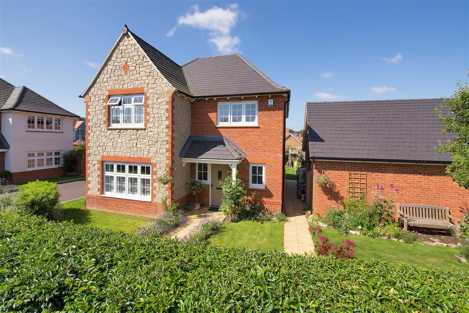 4 bed detached house for sale in Brick Gardens, Ryarsh, West Malling ...