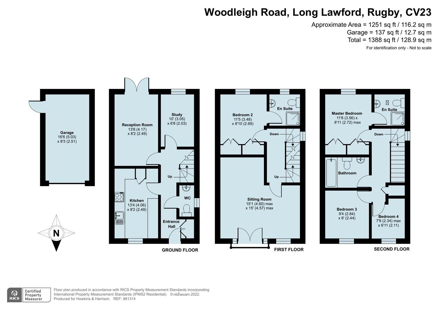 4 bed semi-detached house for sale in Woodleigh Road, Long Lawford, Rugby CV23 - Zoopla