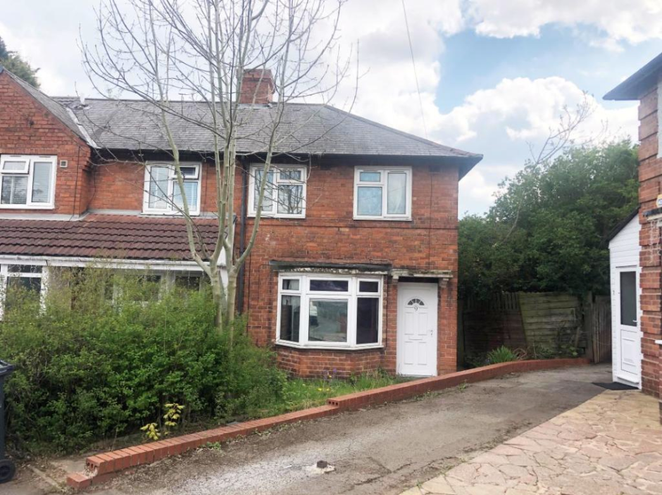 3 Bed End Terrace House For Sale In Apsley Grove Erdington Birmingham
