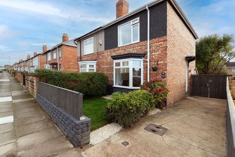 2 bed semi-detached house for sale in Leyburn Road, Darlington DL1, £ ...