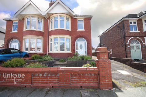 3 bed semi-detached house for sale in Norfolk Avenue, Blackpool FY2, £ ...
