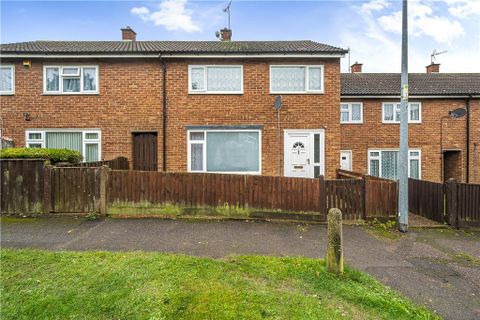 3 bed terraced house for sale in Blackthorn Road, Houghton Regis ...